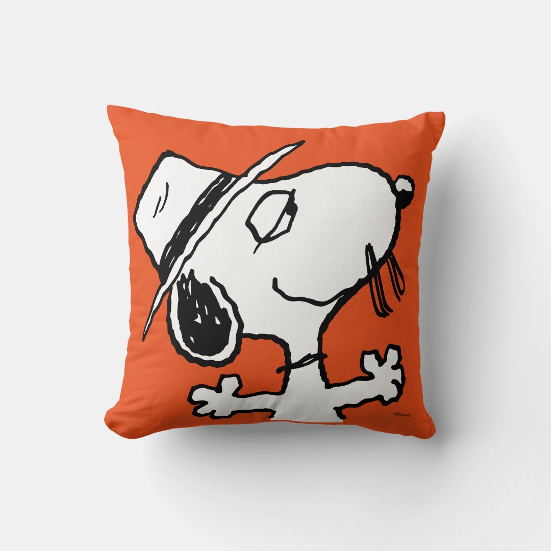 Peanuts | Spike Smiling Throw Pillow | Zazzle