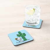 Peanuts | Spike's Holiday Cactus Beverage Coaster | Zazzle