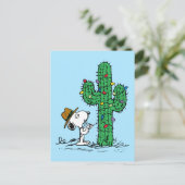 Peanuts | Spike's Holiday Cactus Postcard | Zazzle