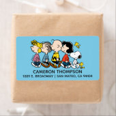 Peanuts | The Gang Label | Zazzle