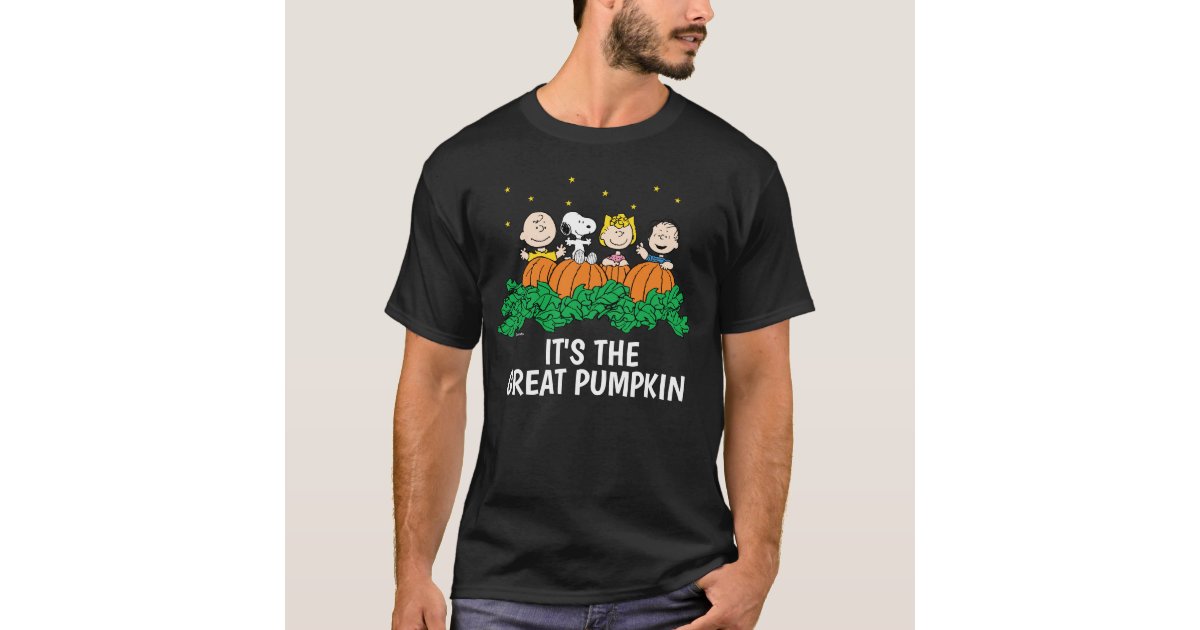 Peanuts | The Great Pumpkin Patch T-Shirt | Zazzle.com