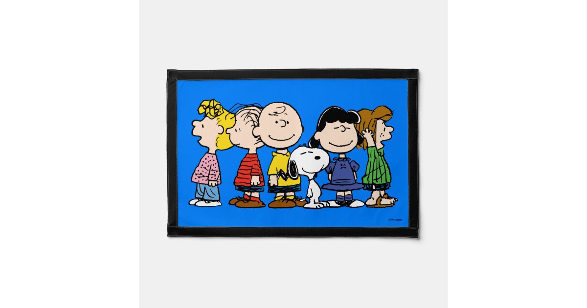 Peanuts | The Peanuts Gang Pennant | Zazzle