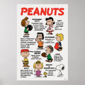 Peanuts | The Peanuts Gang Poster | Zazzle