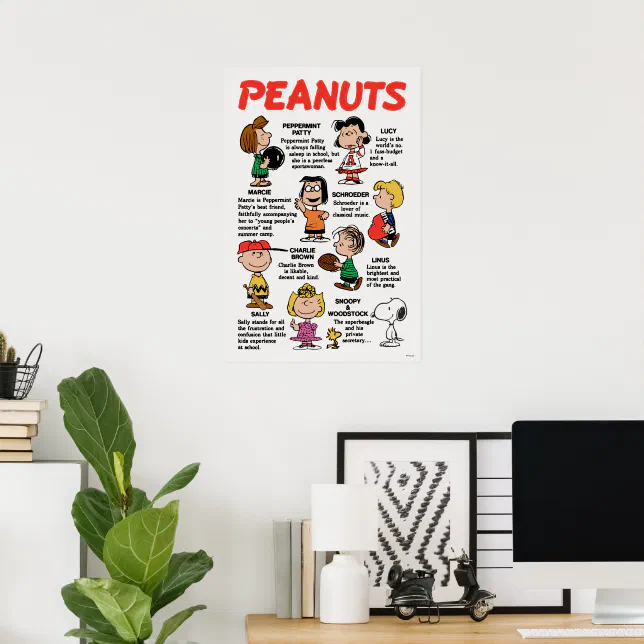 Peanuts | The Peanuts Gang Poster | Zazzle