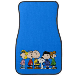 Peanuts | The Peanuts Gang Together Car Floor Mat | Zazzle