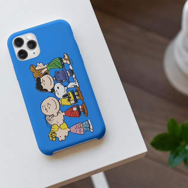 Peanuts | The Peanuts Gang Together Case-Mate iPhone Case | Zazzle