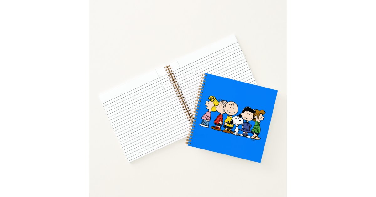 Peanuts | The Peanuts Gang Together Notebook | Zazzle