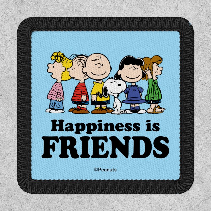 Peanuts | The Peanuts Gang Together Patch | Zazzle