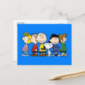 Peanuts | The Peanuts Gang Together Postcard | Zazzle