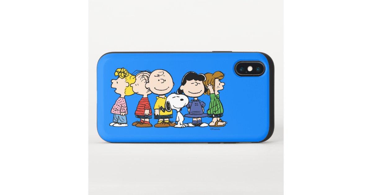 Peanuts | The Peanuts Gang Together Uncommon iPhone Case | Zazzle