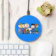 Peanuts | The Peanuts Gang Together Wireless Charger | Zazzle