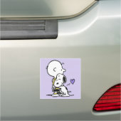 Peanuts | Valentine's Day | Charlie Brown & Snoopy Car Magnet | Zazzle