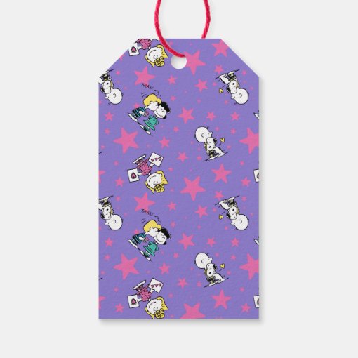 Peanuts | Valentine's Day | Snoopy With Valentines Gift Tags | Zazzle