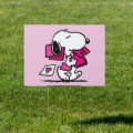 Peanuts | Valentine's Day | Snoopy With Valentines Sign | Zazzle