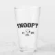 PEANUTS | Vintage Snoopy - Est. 1950 Glass | Zazzle