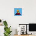 Peanuts | Woodstock Snoopy Dish Sail Boat Poster | Zazzle