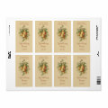 Pear wine bottle label | Zazzle