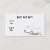 Pearl Finish Business Cards Automotive | Zazzle