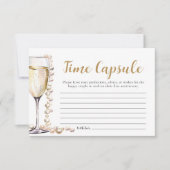Pearls and Prosecco Bridal Shower Time Capsule Invitation | Zazzle