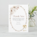 Pearls and Prosecco Thank You Card | Zazzle