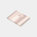 Pearly Blush Pink Rose Gold Powder Metallic Post-it Notes | Zazzle