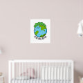Peas On Earth Funny Veggie Peace Pun Poster | Zazzle