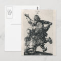 Peasant Couple Dancing by Albrecht Durer Postcard | Zazzle