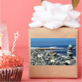Pebble Beach Rectangular Sticker | Zazzle