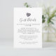 Pebble Heart Discovery Guest Information Details Enclosure Card | Zazzle