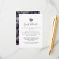 Pebble Heart Discovery Guest Information Details Enclosure Card | Zazzle