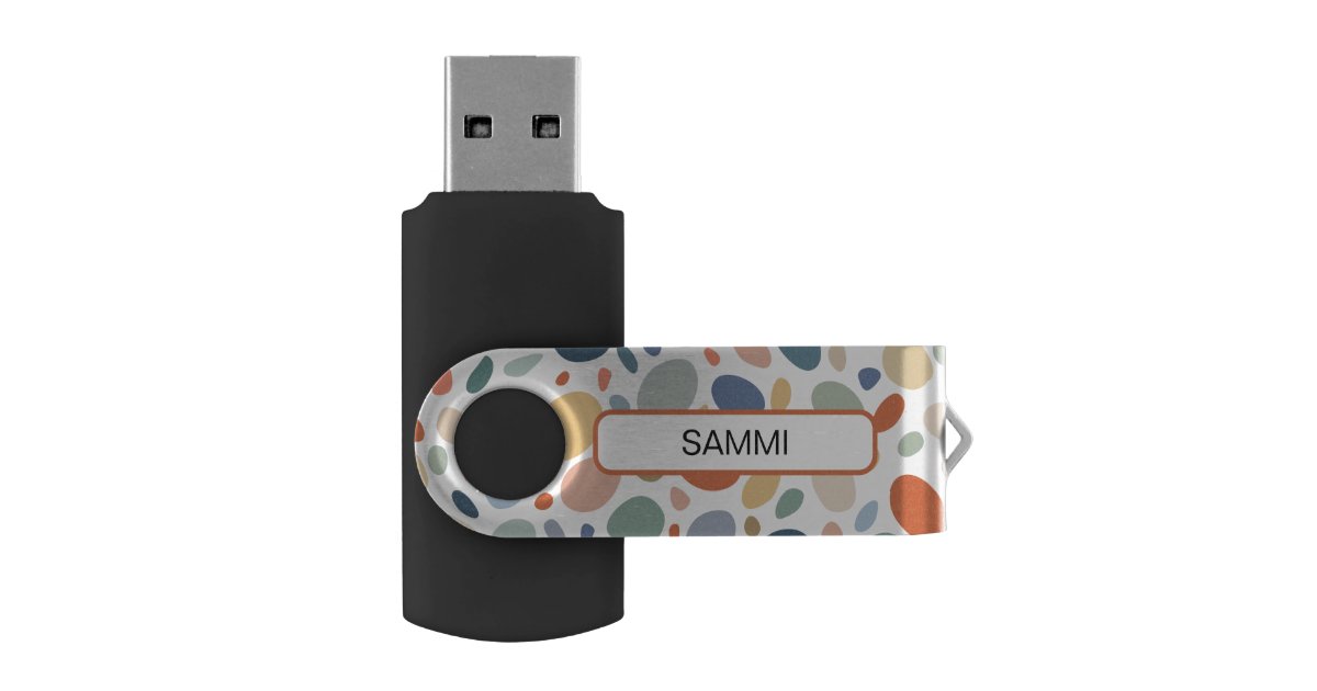 Pebble Palette Flash Drive | Zazzle