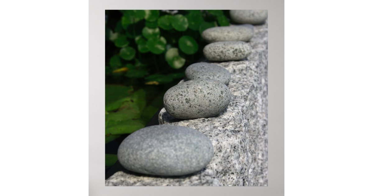 Pebble Poster | Zazzle