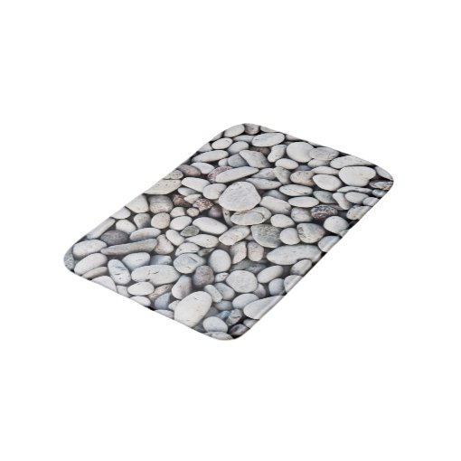 Pebbles Bath Mat | Zazzle