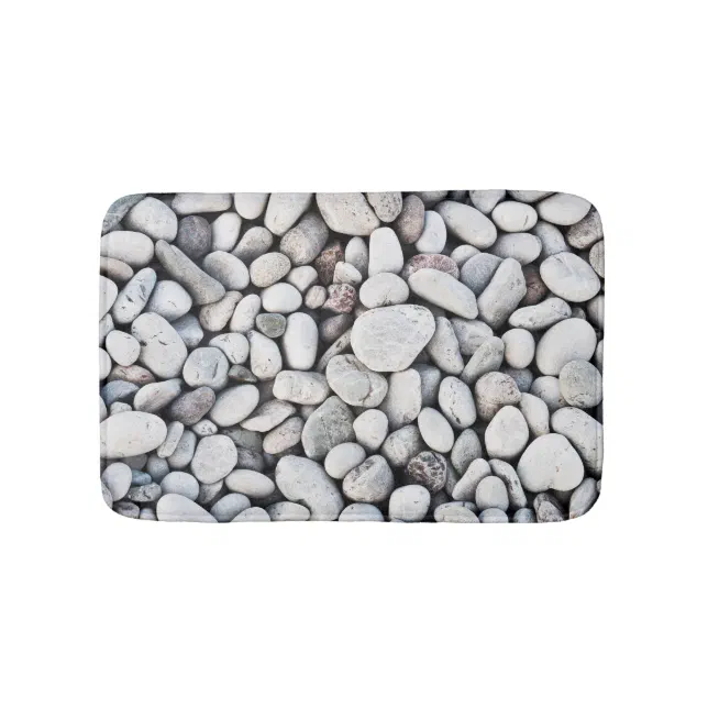 Pebbles Bath Mat | Zazzle