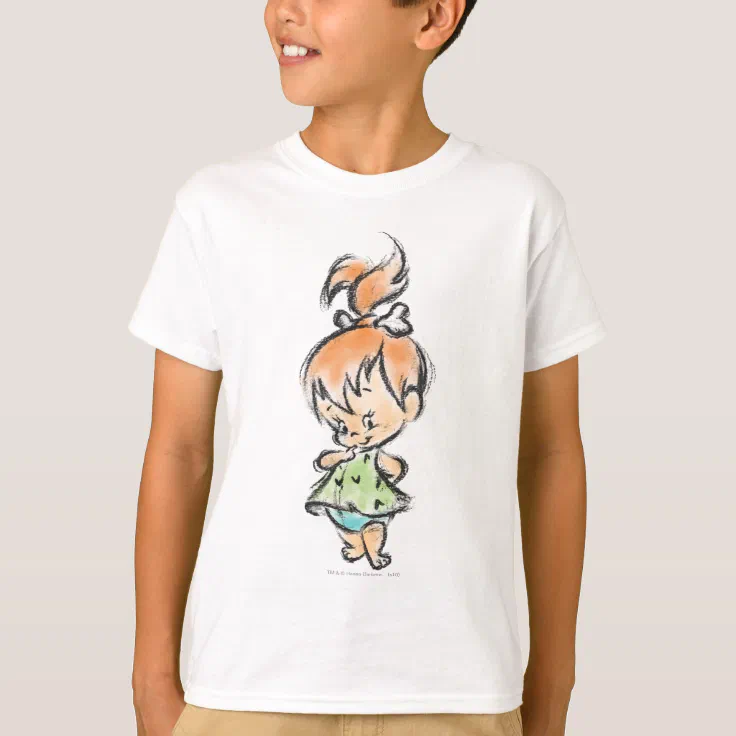 PEBBLES™ - Hand Drawn Sketch T-Shirt | Zazzle