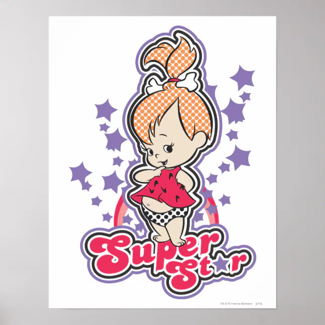 PEBBLES™ Super Star Poster | Zazzle