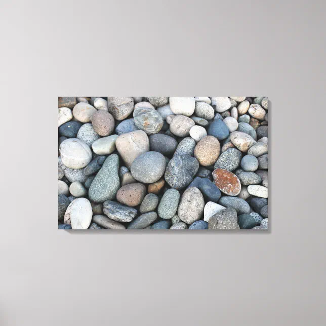 Pebbles Triptych Wall Art | Zazzle