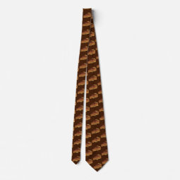 Pecan Pie Cartoon Character Neck Tie | Zazzle