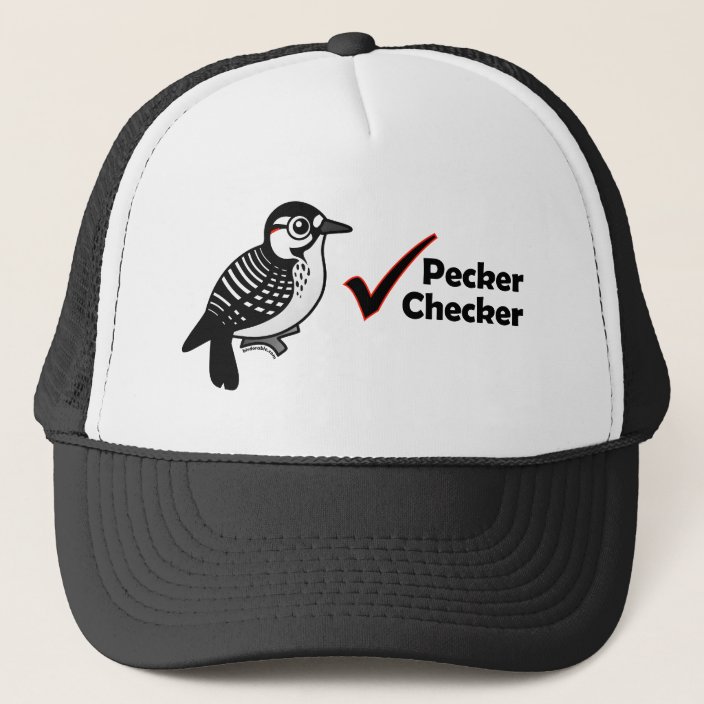 Pecker Checker Trucker Hat | Zazzle.com