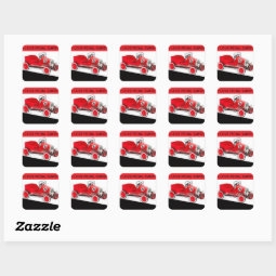Pedal Cars Sticker | Zazzle