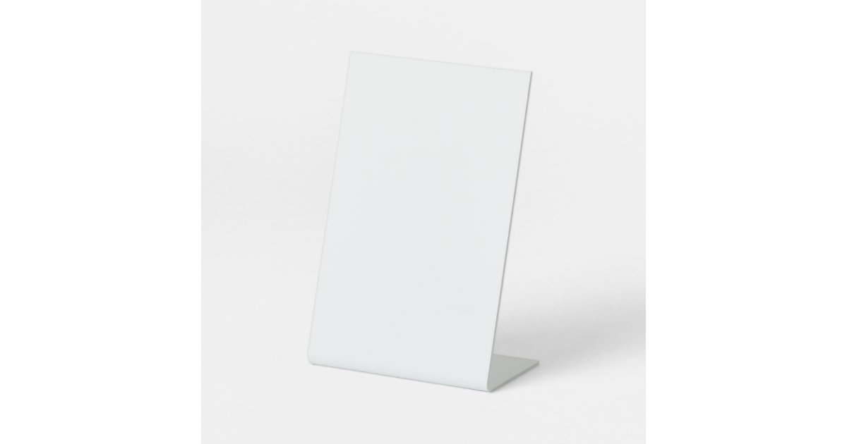 Pedestal Sign, 4" X 6" Pedestal Sign | Zazzle