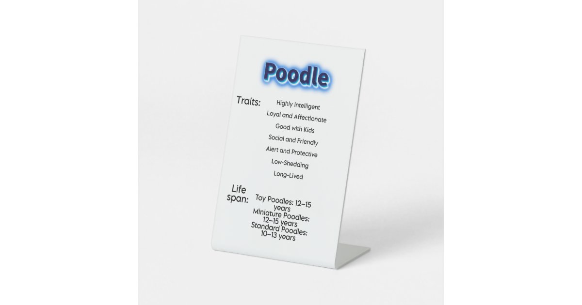 Pedestal Sign, 4" X 6" Sign | Zazzle