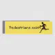 Pedestrians Exist! Bumper Sticker Car Magnet | Zazzle