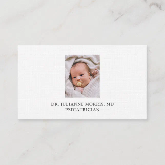 Pediatrician Business Card | Zazzle