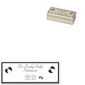 Pediatrician, MD Doctor Physician Baby Footprints Rubber Stamp | Zazzle
