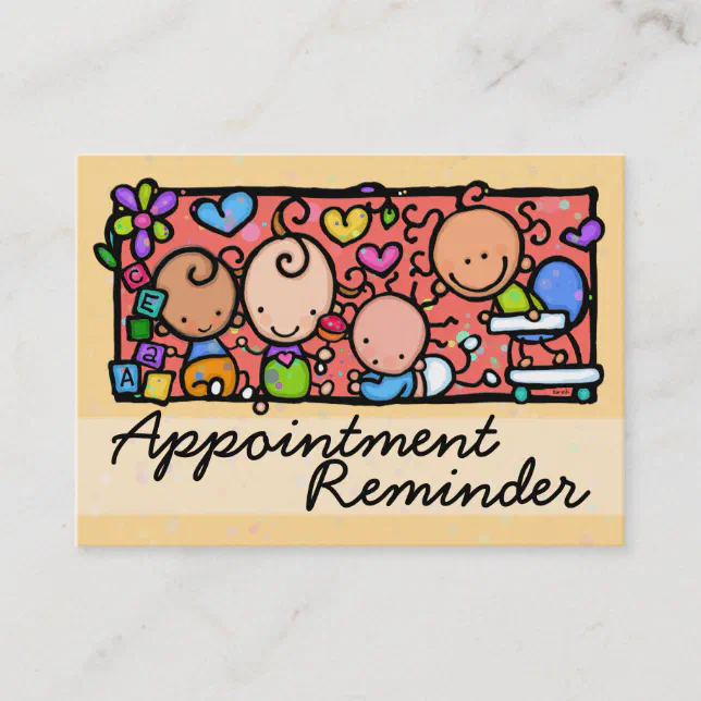 Pediatrician. Midwife. Baby. Appointment Reminder | Zazzle