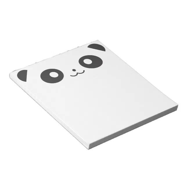 Peekaboo Panda Notepad | Zazzle