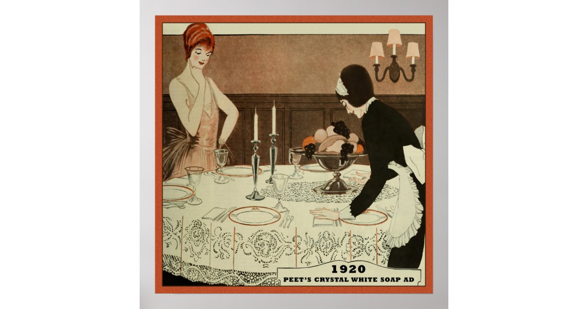 Peet's Crystal White Laundry Soap Poster | Zazzle