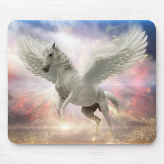 Pegasus Mouse Pad | Zazzle