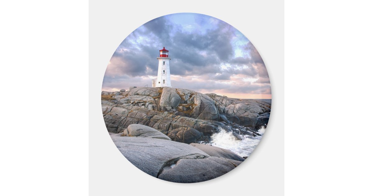 Peggy's Cove Lighthouse Magnet | Zazzle